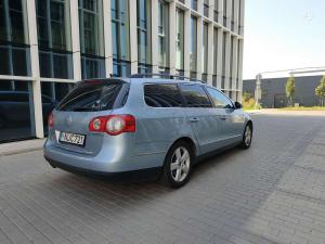 Blue Volkswagen Passat 2007 in Vilnius, with an engine capacity of 2.00 L and mileage of 280 thousand km for 1400 €, photo 5 on AUTOMOTO.COM.LV