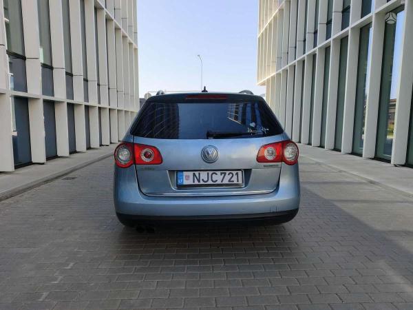 Blue Volkswagen Passat 2007 in Vilnius, with an engine capacity of 2.00 L and mileage of 280 thousand km for 1400 €, photo 7 on AUTOMOTO.COM.LV