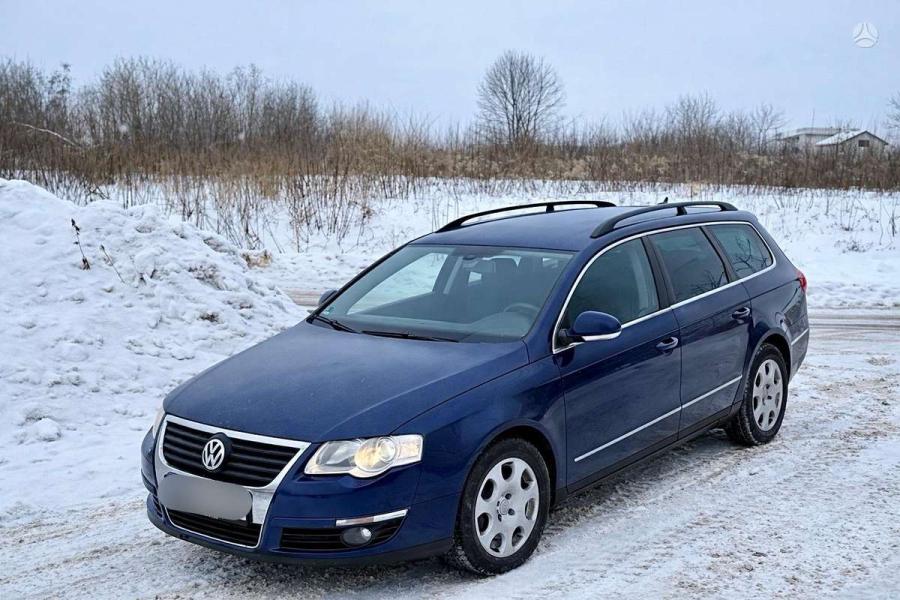 Zils Volkswagen Passat 2008 Viļņa, ar dzinēja tilpumu 1.97 L un nobraukumu 307 tūkst. km par 2300 €, foto 1 vietnē AUTOMOTO.COM.LV