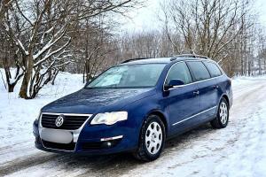 Zils Volkswagen Passat 2008 Viļņa, ar dzinēja tilpumu 1.97 L un nobraukumu 307 tūkst. km par 2300 €, foto 2 vietnē AUTOMOTO.COM.LV