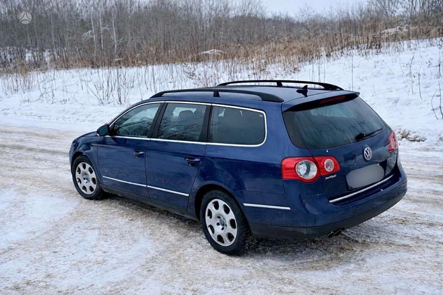 Zils Volkswagen Passat 2008 Viļņa, ar dzinēja tilpumu 1.97 L un nobraukumu 307 tūkst. km par 2300 €, foto 7 vietnē AUTOMOTO.COM.LV