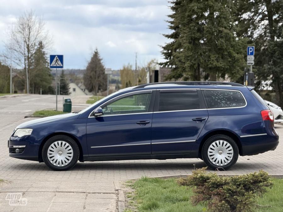 Blue Volkswagen Passat 2008 in Kaisiadorys, with an engine capacity of 2.00 L and mileage of 410 thousand km for 1950 €, photo 6 on AUTOMOTO.COM.LV