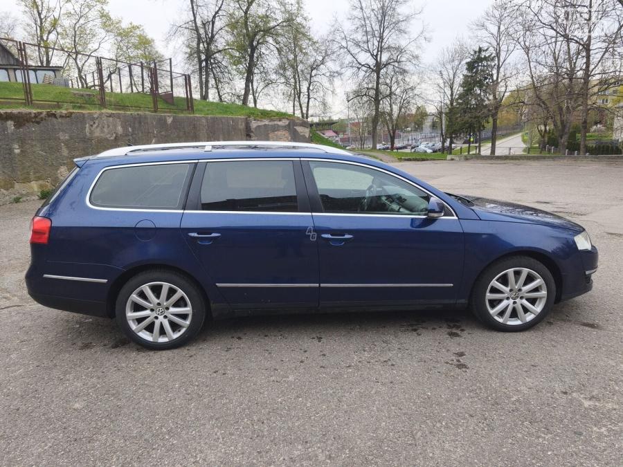 Blue Volkswagen Passat 2008 in Telschi, with an engine capacity of 1.90 L and mileage of 328 thousand km for 1450 €, photo 5 on AUTOMOTO.COM.LV