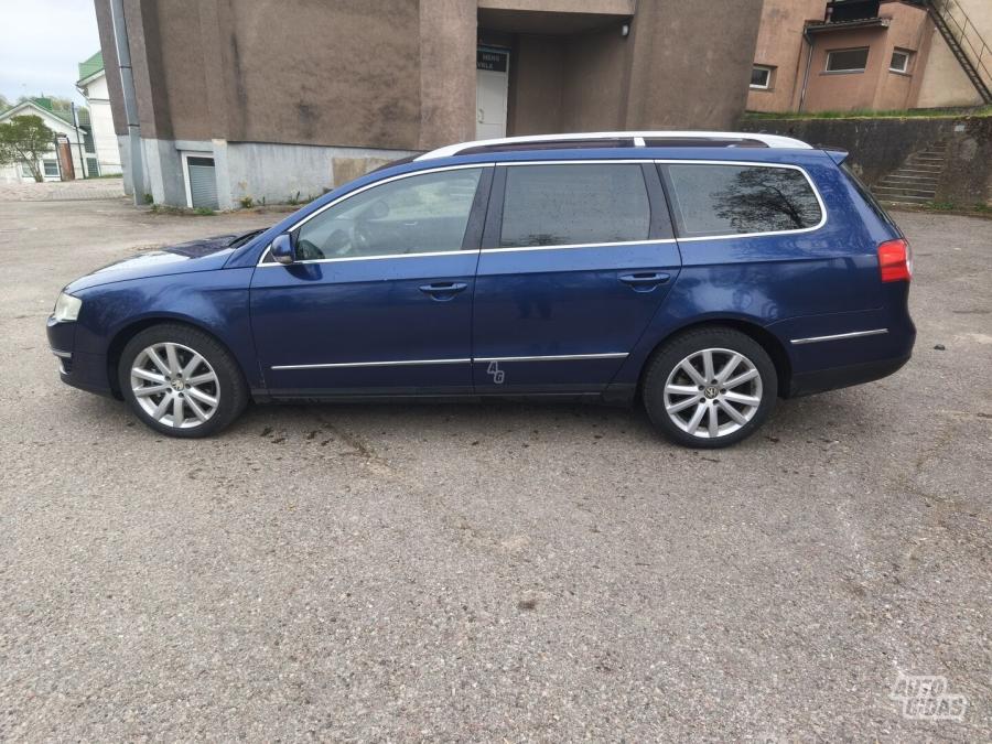 Blue Volkswagen Passat 2008 in Telschi, with an engine capacity of 1.90 L and mileage of 328 thousand km for 1450 €, photo 6 on AUTOMOTO.COM.LV