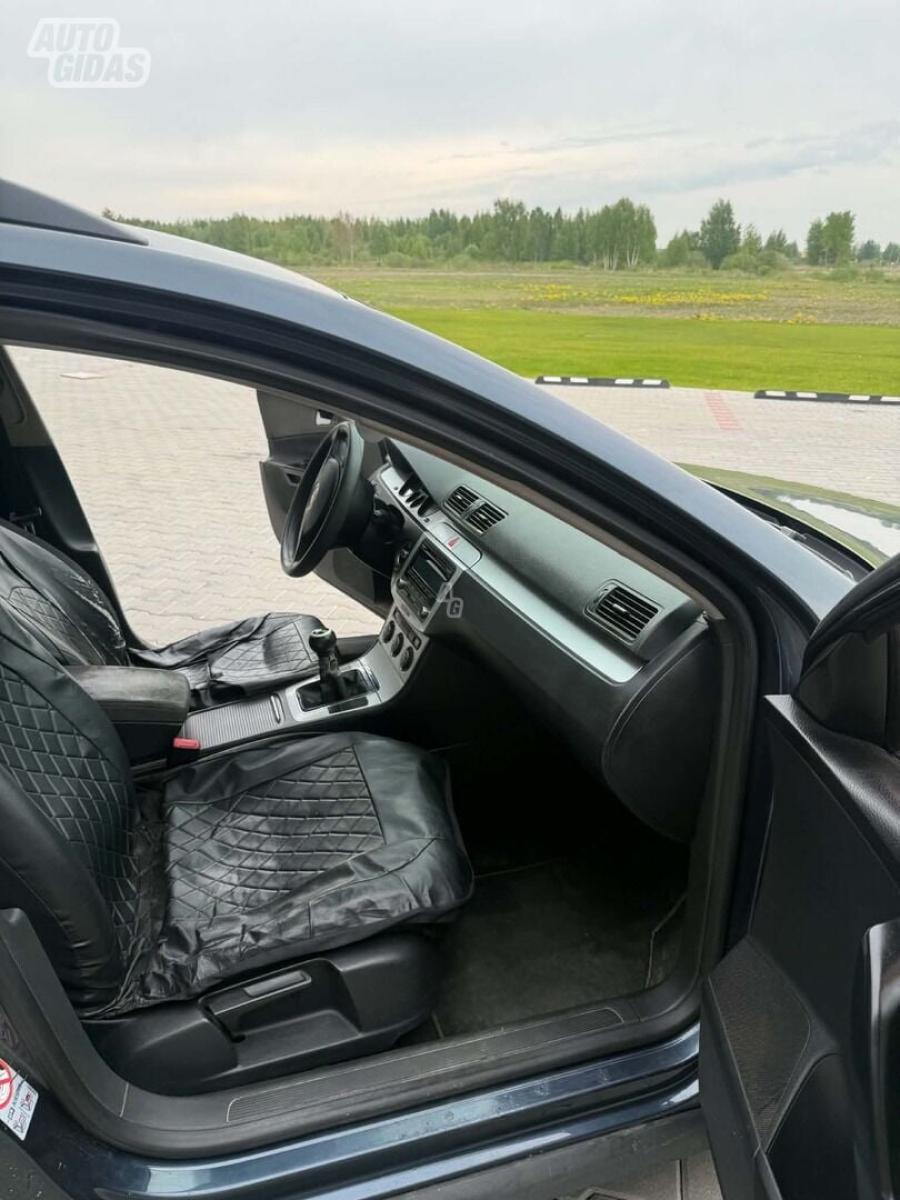 Zils Volkswagen Passat 2008 Šauļi, ar dzinēja tilpumu 2.00 L un nobraukumu 350 tūkst. km par 1450 €, foto 7 vietnē AUTOMOTO.COM.LV