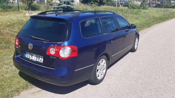 Zils Volkswagen Passat 2008 Šalčininkai, ar dzinēja tilpumu 2.00 L un nobraukumu 302 tūkst. km par 1450 €, foto 3 vietnē AUTOMOTO.COM.LV