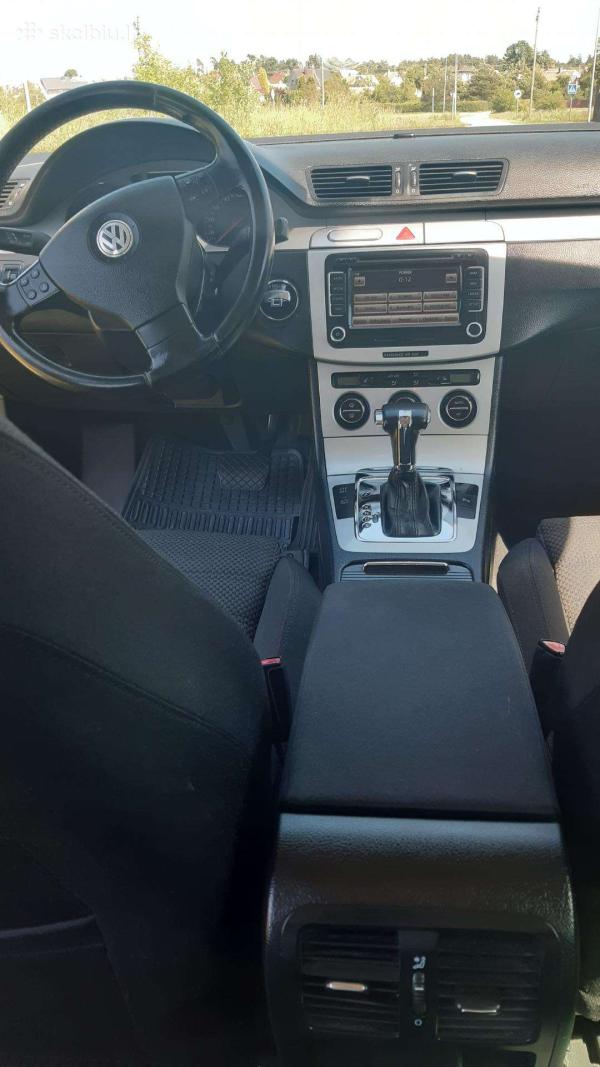 Zils Volkswagen Passat 2008 Šalčininkai, ar dzinēja tilpumu 2.00 L un nobraukumu 302 tūkst. km par 1450 €, foto 8 vietnē AUTOMOTO.COM.LV