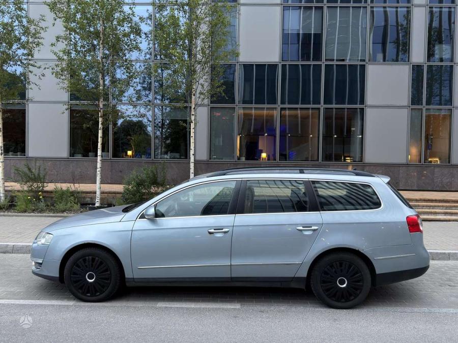 Zils Volkswagen Passat 2008 Viļņa, ar dzinēja tilpumu 1.97 L un nobraukumu 280 tūkst. km par 990 €, foto 3 vietnē AUTOMOTO.COM.LV