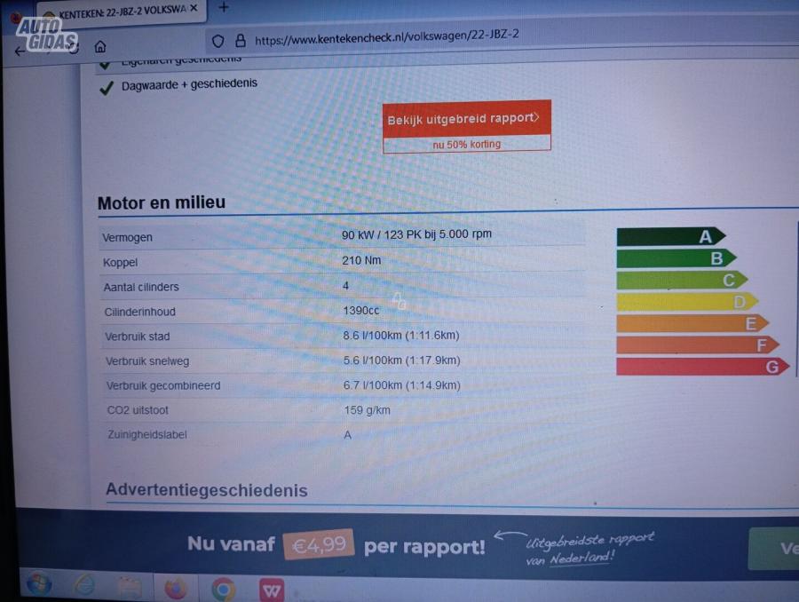 Синий Фольксваген Пассат 2009 в Шакяй, объемом двигателя 1.40 л и пробегом 211 тыс. км за 2600 €, фото 19 на AUTOMOTO.COM.LV