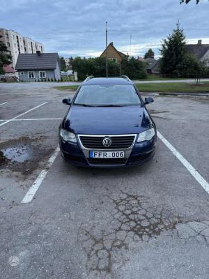 Blue Volkswagen Passat 2009 in Birzai, with an engine capacity of 1.97 L and mileage of 330 thousand km for 1450 €, photo  on AUTOMOTO.COM.LV