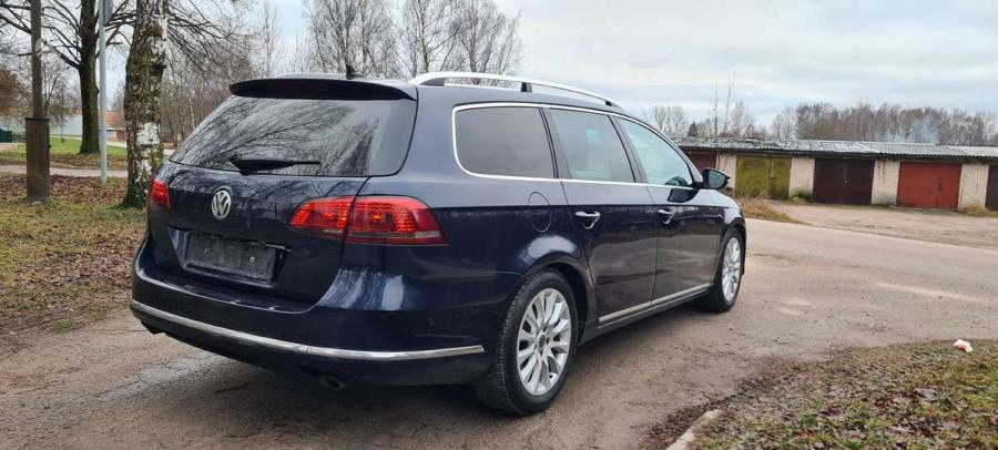 Zils Volkswagen Passat 2011 Šauļi, ar dzinēja tilpumu 1.97 L un nobraukumu 319 tūkst. km par 5250 €, foto 11 vietnē AUTOMOTO.COM.LV