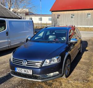 Zils Volkswagen Passat 2012 Tallina, ar dzinēja tilpumu 2.00 L un nobraukumu 332 tūkst. km par 5990 €, foto 3 vietnē AUTOMOTO.COM.LV