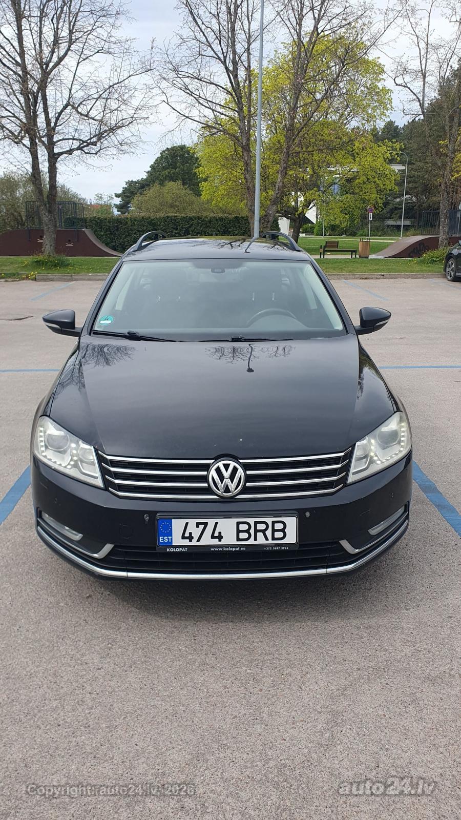 Blue Volkswagen Passat 2012 in Tallinn, with an engine capacity of 1.60 L and mileage of 321 thousand km for 4500 €, photo 6 on AUTOMOTO.COM.LV