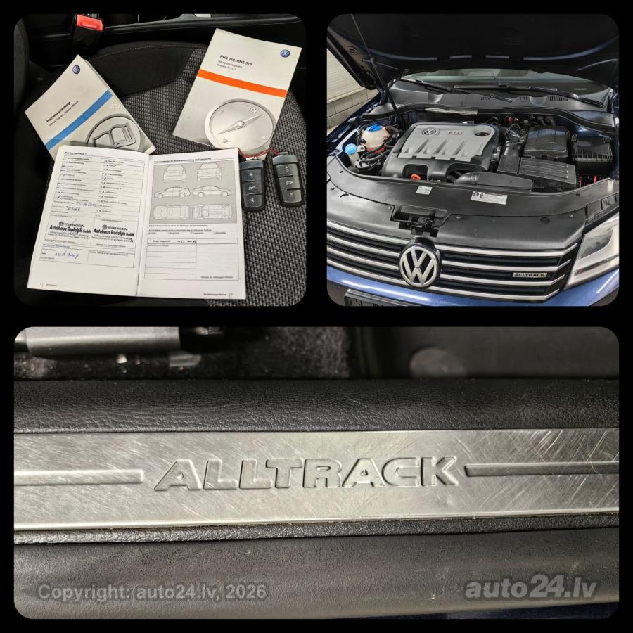 Blue Volkswagen Passat 2012 in Viljandi, with an engine capacity of 2.00 L and mileage of 295 thousand km for 6790 €, photo 25 on AUTOMOTO.COM.LV