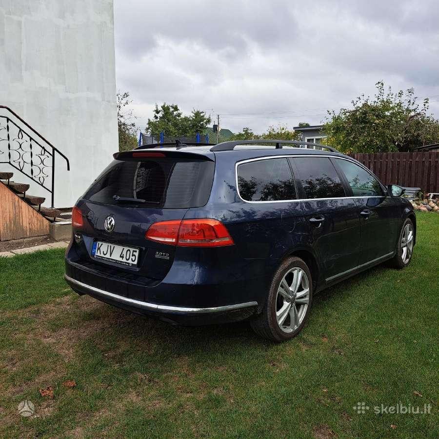 Zils Volkswagen Passat 2013 Marijampole, ar dzinēja tilpumu 2.00 L un nobraukumu 320 tūkst. km par 3500 €, foto 3 vietnē AUTOMOTO.COM.LV