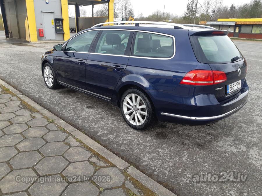 Blue Volkswagen Passat 2014 in Voru, with an engine capacity of 2.00 L and mileage of 284 thousand km for 7600 €, photo 4 on AUTOMOTO.COM.LV