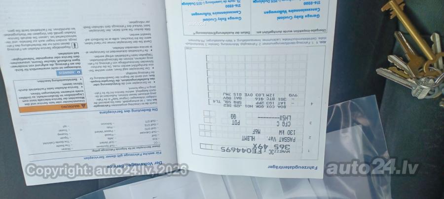 Синий Фольксваген Пассат 2014 в Таллин, объемом двигателя 2.00 л и пробегом 288 тыс. км за 4650 €, фото 18 на AUTOMOTO.COM.LV