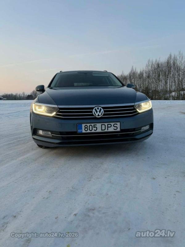 Blue Volkswagen Passat 2015 in Polva, with an engine capacity of 1.60 L and mileage of 323 thousand km for 9699 €, photo 9 on AUTOMOTO.COM.LV