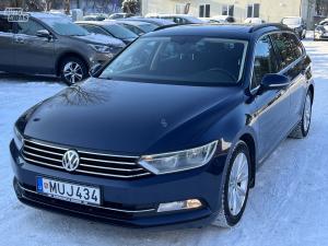 Zils Volkswagen Passat 2015 Viļņa, ar dzinēja tilpumu 2.00 L un nobraukumu 294 tūkst. km par 9700 €, foto  vietnē AUTOMOTO.COM.LV