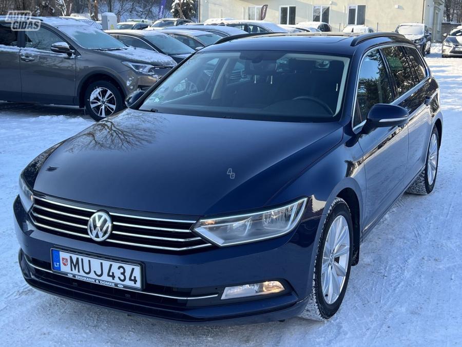 Zils Volkswagen Passat 2015 Viļņa, ar dzinēja tilpumu 2.00 L un nobraukumu 294 tūkst. km par 9700 €, foto 1 vietnē AUTOMOTO.COM.LV