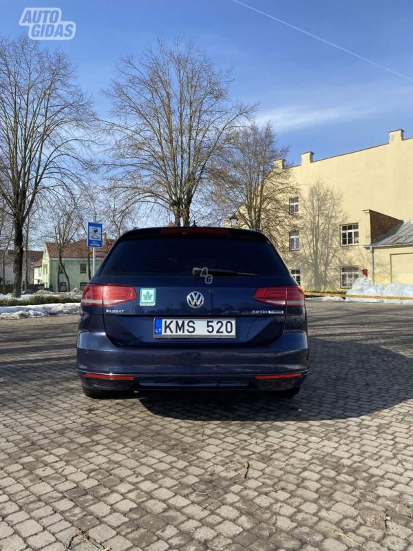 Blue Volkswagen Passat 2015 in Vilnius, with an engine capacity of 2.00 L and mileage of 340 thousand km for 8200 €, photo 5 on AUTOMOTO.COM.LV