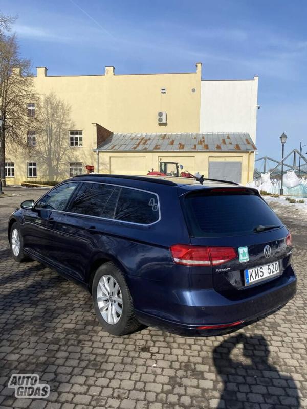 Blue Volkswagen Passat 2015 in Vilnius, with an engine capacity of 2.00 L and mileage of 340 thousand km for 8200 €, photo 6 on AUTOMOTO.COM.LV