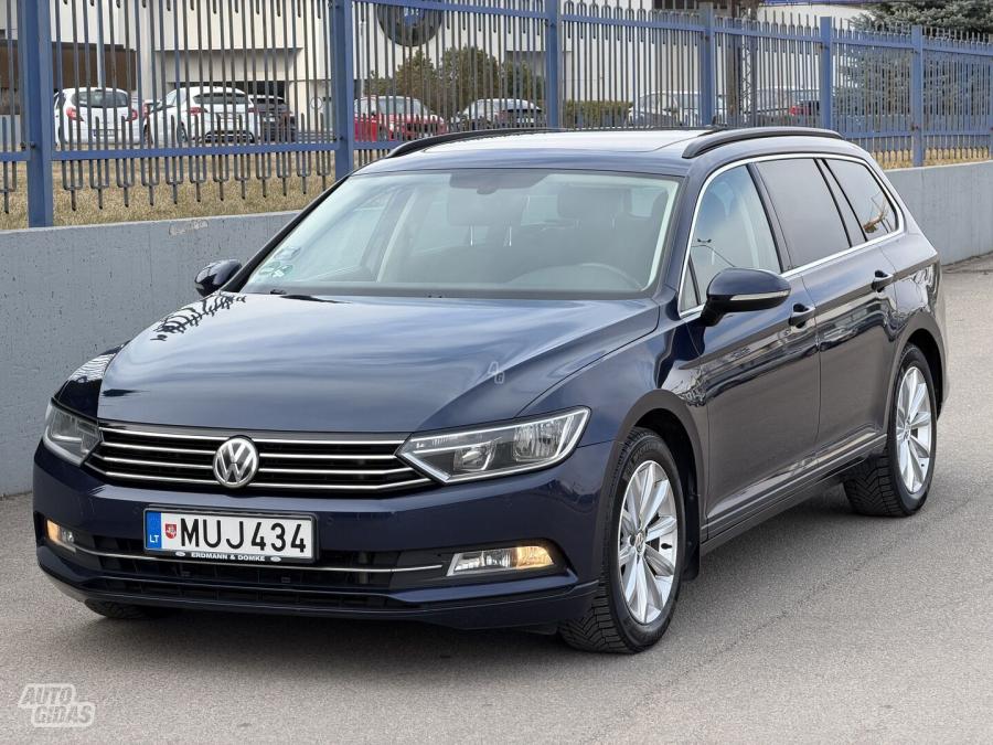 Blue Volkswagen Passat 2015 in Vilnius, with an engine capacity of 2.00 L and mileage of 294 thousand km for 9400 €, photo 1 on AUTOMOTO.COM.LV