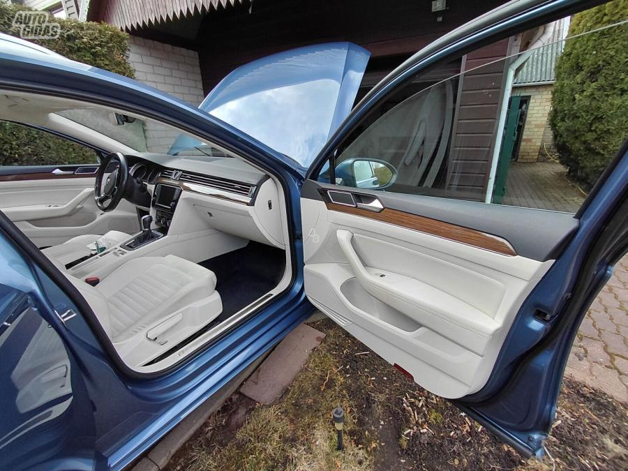 Blue Volkswagen Passat 2015 in Palanga, with an engine capacity of 1.80 L and mileage of 122 thousand km for 12500 €, photo 13 on AUTOMOTO.COM.LV