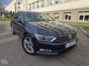 Zils Volkswagen Passat 2015 Kauņa, ar dzinēja tilpumu 1.60 L un nobraukumu 305 tūkst. km par 7450 €, foto  vietnē AUTOMOTO.COM.LV