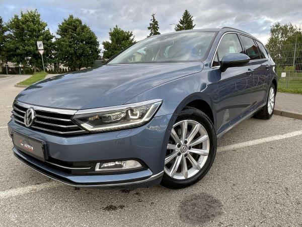 Blue Volkswagen Passat 2015 in Vilnius, with an engine capacity of 1.60 L and mileage of 380 thousand km for 7950 €, photo 1 on AUTOMOTO.COM.LV