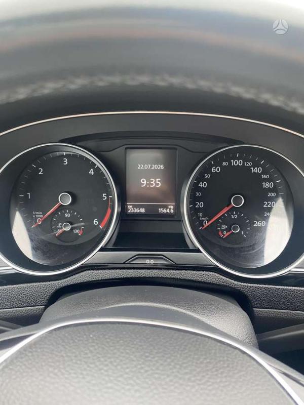 Zils Volkswagen Passat 2015 Ukmergė, ar dzinēja tilpumu 1.60 L un nobraukumu 234 tūkst. km par 7500 €, foto 6 vietnē AUTOMOTO.COM.LV