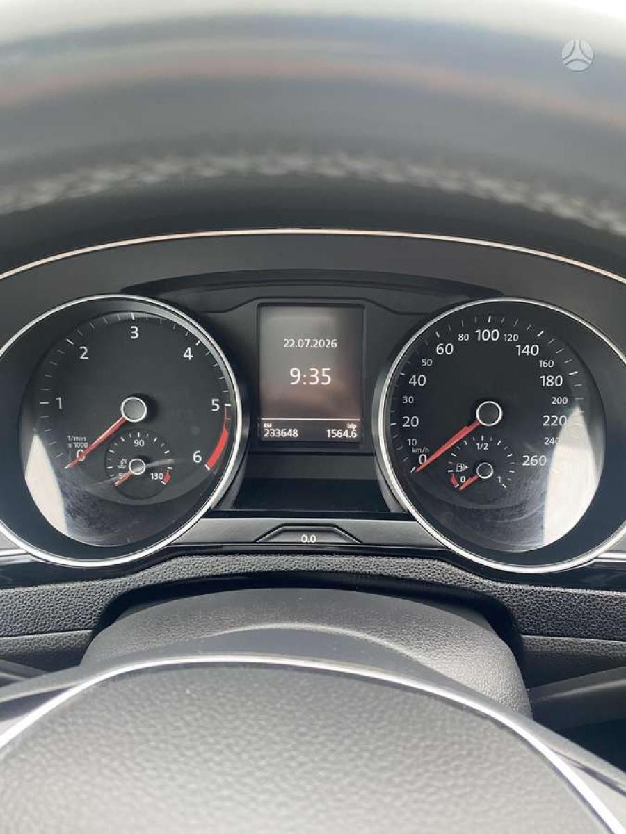 Zils Volkswagen Passat 2015 Ukmergė, ar dzinēja tilpumu 1.60 L un nobraukumu 234 tūkst. km par 7500 €, foto 6 vietnē AUTOMOTO.COM.LV