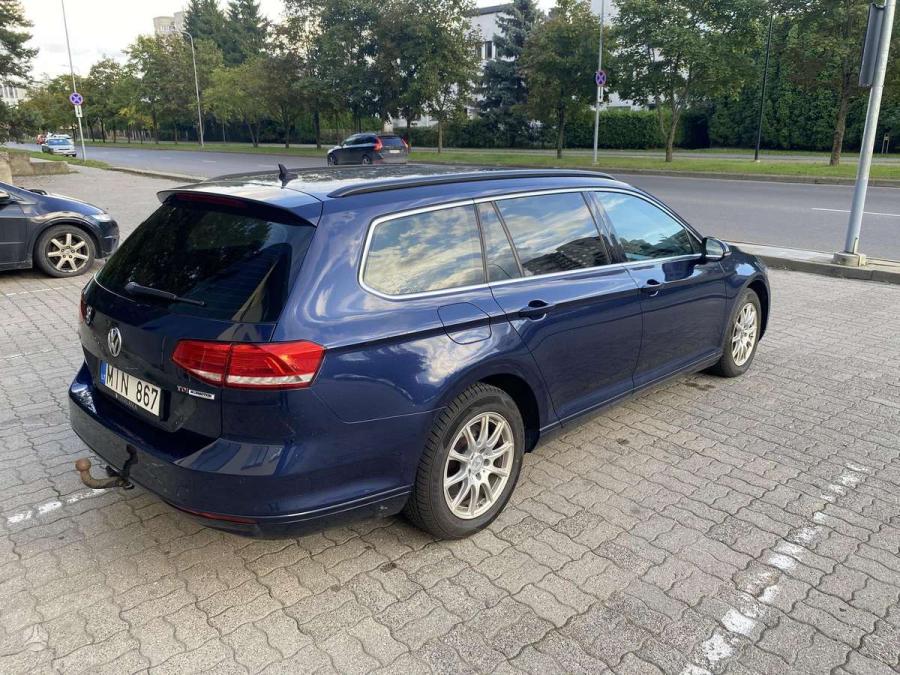Zils Volkswagen Passat 2015 Viļņa, ar dzinēja tilpumu 1.60 L un nobraukumu 337 tūkst. km par 6600 €, foto 5 vietnē AUTOMOTO.COM.LV