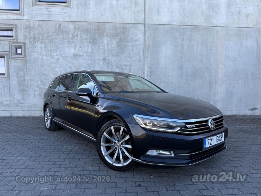 Zils Volkswagen Passat 2015 Tallina, ar dzinēja tilpumu 2.00 L un nobraukumu 260 tūkst. km par 12800 €, foto 1 vietnē AUTOMOTO.COM.LV