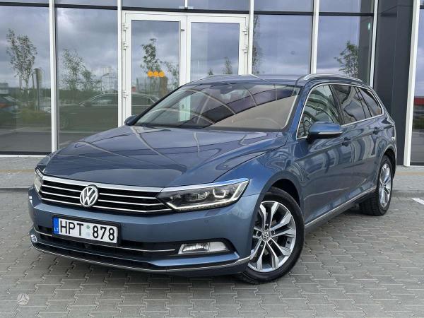 Blue Volkswagen Passat 2015 in Vilnius, with an engine capacity of 1.97 L and mileage of 270 thousand km for 9400 €, photo 4 on AUTOMOTO.COM.LV
