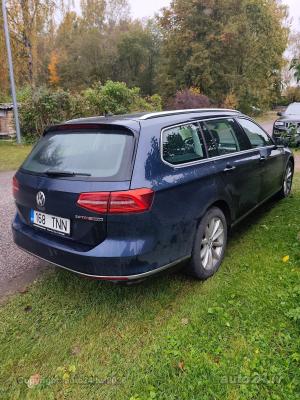 Blue Volkswagen Passat 2015 in Tallinn, with an engine capacity of 2.00 L and mileage of 273 thousand km for 12000 €, photo 4 on AUTOMOTO.COM.LV