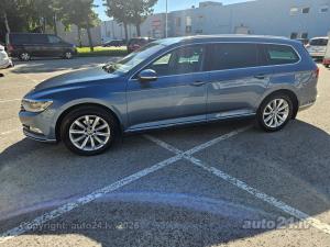 Zils Volkswagen Passat 2016 Tallina, ar dzinēja tilpumu 1.80 L un nobraukumu 201 tūkst. km par 10700 €, foto  vietnē AUTOMOTO.COM.LV