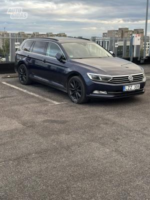 Blue Volkswagen Passat 2016 in Zarasai, with an engine capacity of 2.00 L and mileage of 281 thousand km for 8499 €, photo 4 on AUTOMOTO.COM.LV