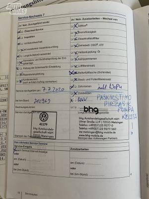 Blue Volkswagen Passat 2016 in Zarasai, with an engine capacity of 2.00 L and mileage of 281 thousand km for 8499 €, photo 20 on AUTOMOTO.COM.LV
