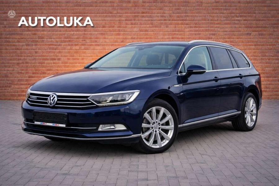 Blue Volkswagen Passat 2017 in Marijampole, with an engine capacity of 1.97 L and mileage of 167 thousand km for 15367 €, photo 1 on AUTOMOTO.COM.LV