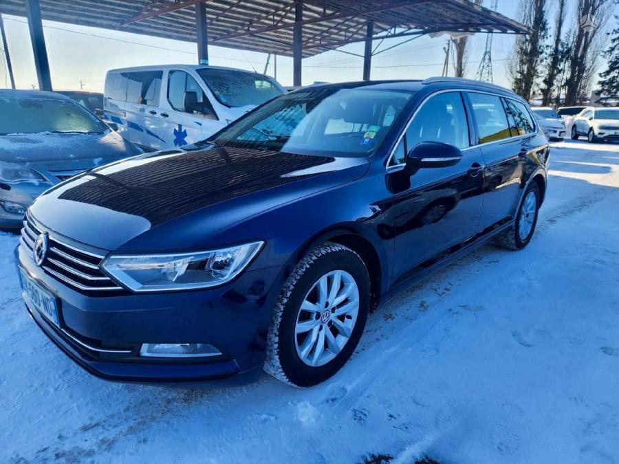 Zils Volkswagen Passat 2017 Tauragė, ar dzinēja tilpumu 1.60 L un nobraukumu 185 tūkst. km par 8900 €, foto 1 vietnē AUTOMOTO.COM.LV