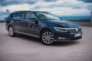 Blue Volkswagen Passat 2017 in Tallinn, with an engine capacity of 2.00 L and mileage of 276 thousand km for 13100 €, photo  on AUTOMOTO.COM.LV