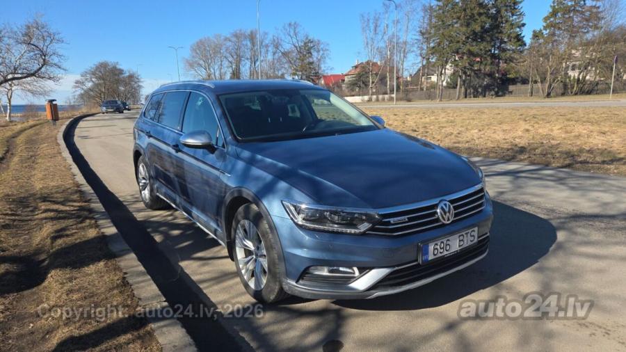Zils Volkswagen Passat 2017 Tallina, ar dzinēja tilpumu 2.00 L un nobraukumu 170 tūkst. km par 18000 €, foto 1 vietnē AUTOMOTO.COM.LV