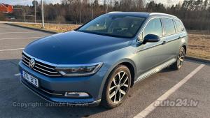 Zils Volkswagen Passat 2017 Tallina, ar dzinēja tilpumu 2.00 L un nobraukumu 121 tūkst. km par 19900 €, foto 4 vietnē AUTOMOTO.COM.LV