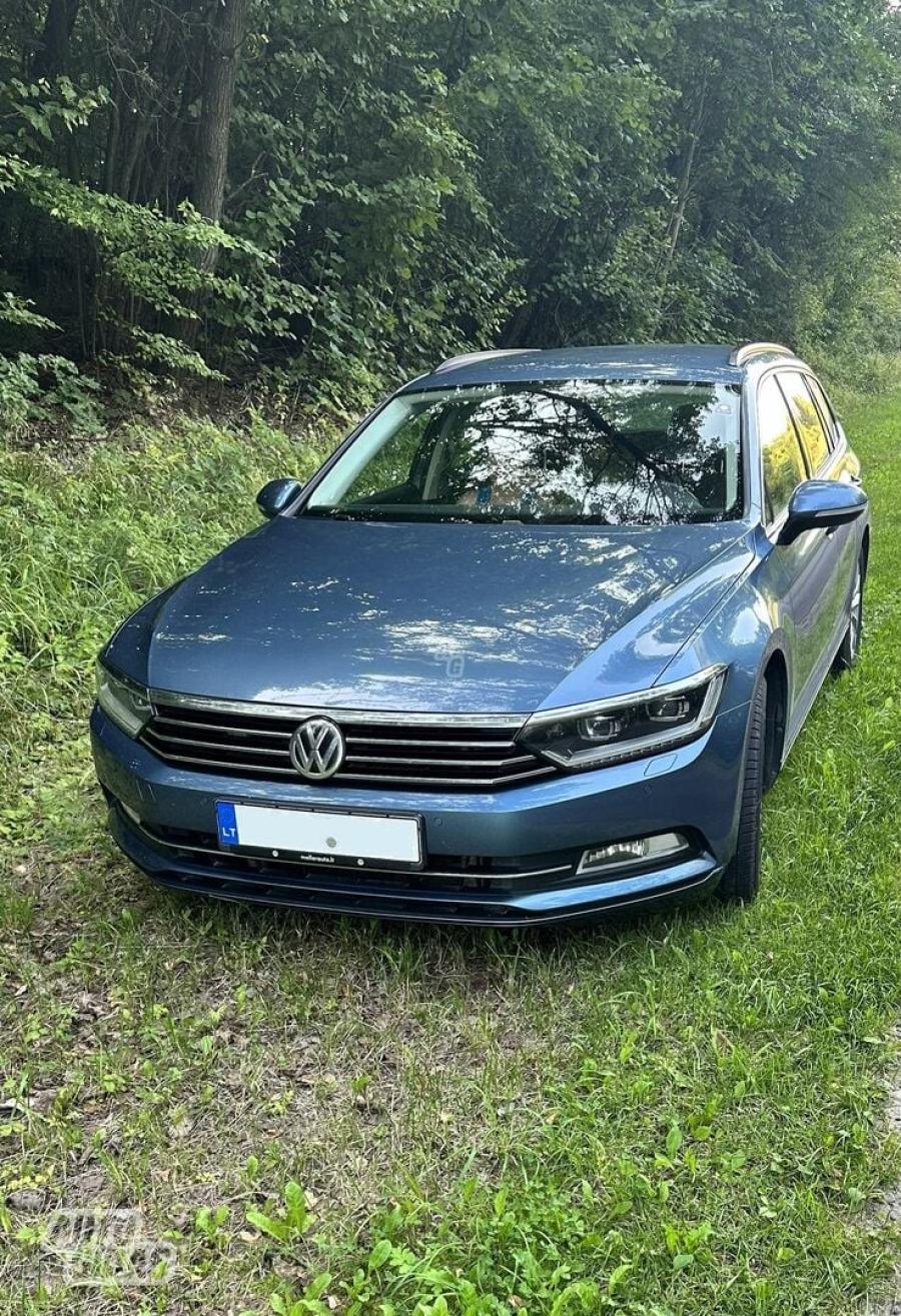 Zils Volkswagen Passat 2017 Viļņa, ar dzinēja tilpumu 2.00 L un nobraukumu 208 tūkst. km par 14100 €, foto 1 vietnē AUTOMOTO.COM.LV