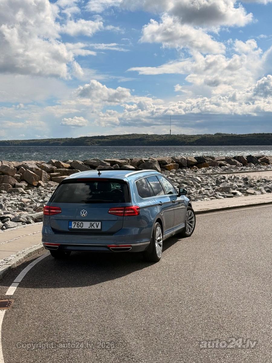 Zils Volkswagen Passat 2018 Tallina, ar dzinēja tilpumu 1.40 L un nobraukumu 160 tūkst. km par 15500 €, foto 3 vietnē AUTOMOTO.COM.LV