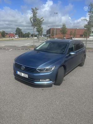 Zils Volkswagen Passat 2018 Klaipėda, ar dzinēja tilpumu 1.97 L un nobraukumu 349 tūkst. km par 12200 €, foto  vietnē AUTOMOTO.COM.LV