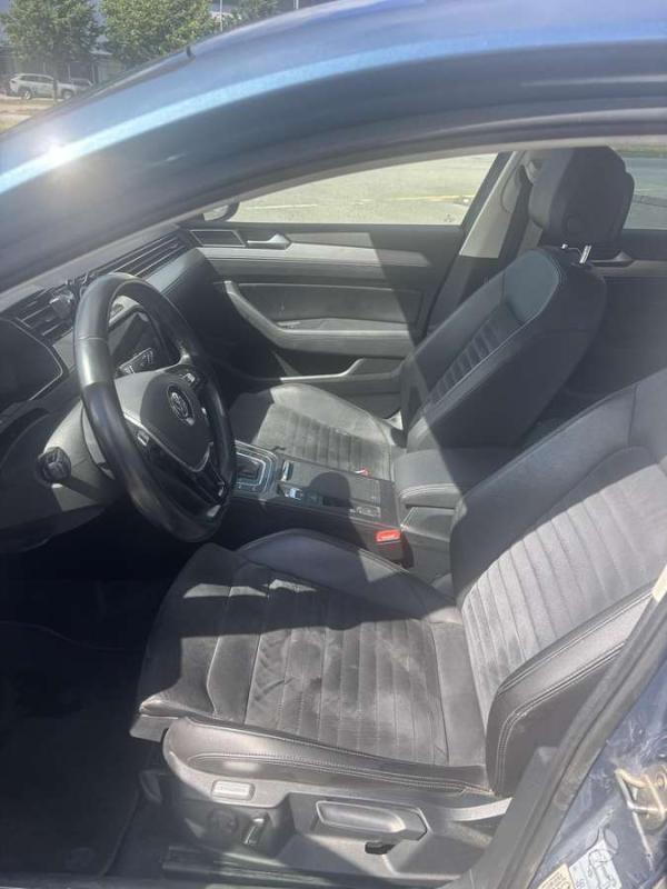 Zils Volkswagen Passat 2018 Klaipėda, ar dzinēja tilpumu 1.97 L un nobraukumu 349 tūkst. km par 12200 €, foto 5 vietnē AUTOMOTO.COM.LV