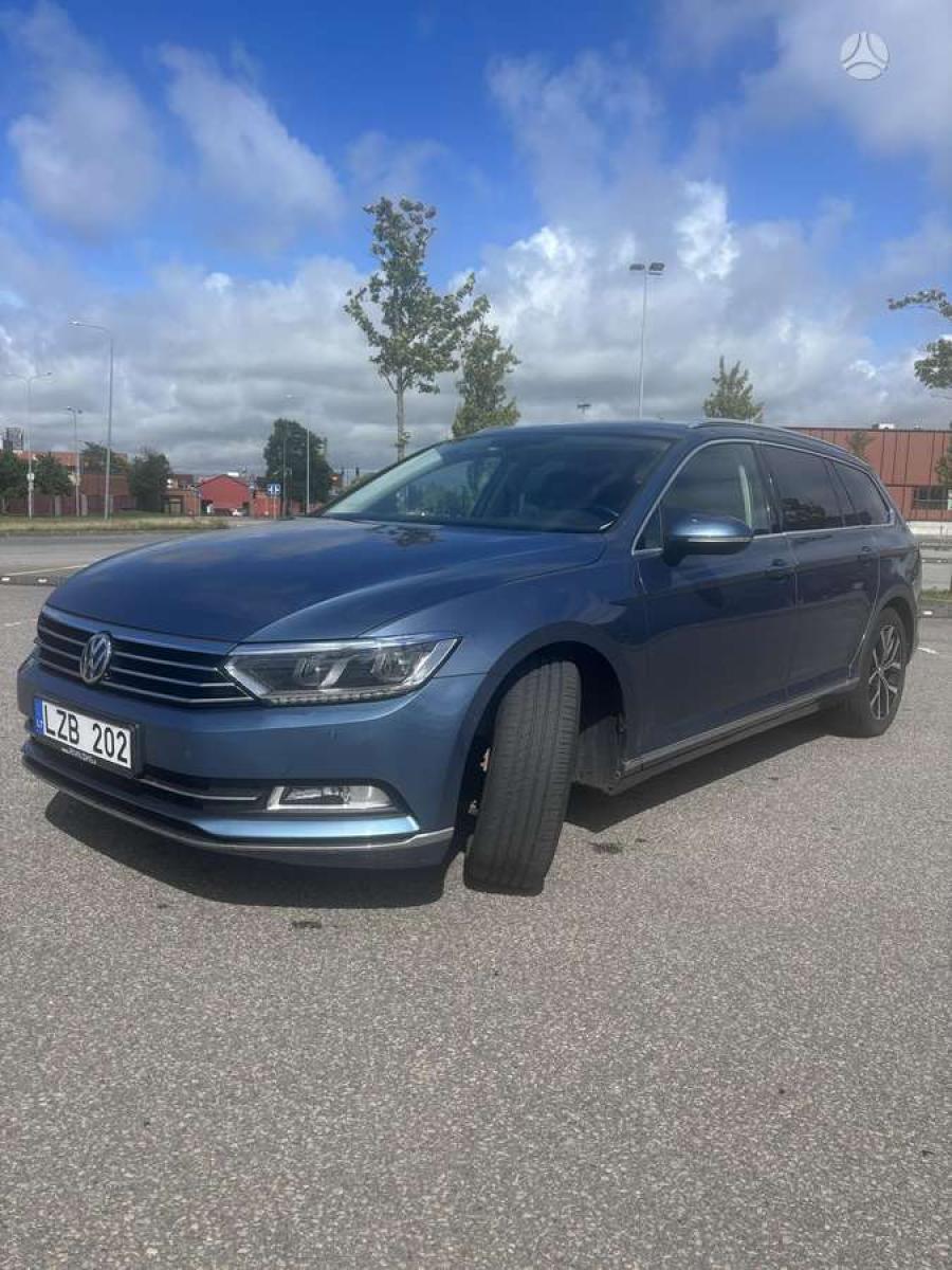 Zils Volkswagen Passat 2018 Klaipėda, ar dzinēja tilpumu 1.97 L un nobraukumu 349 tūkst. km par 12200 €, foto 10 vietnē AUTOMOTO.COM.LV