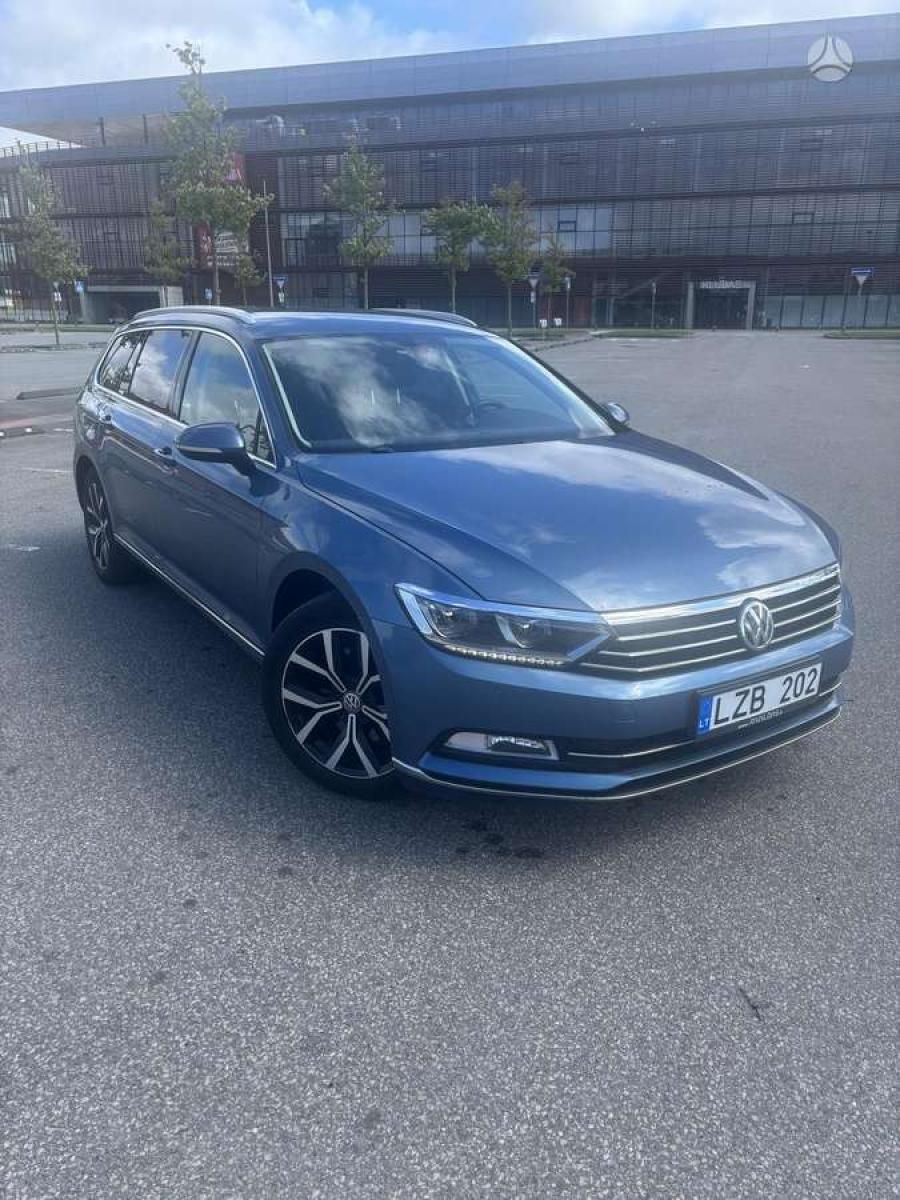 Zils Volkswagen Passat 2018 Klaipėda, ar dzinēja tilpumu 1.97 L un nobraukumu 349 tūkst. km par 12200 €, foto 11 vietnē AUTOMOTO.COM.LV